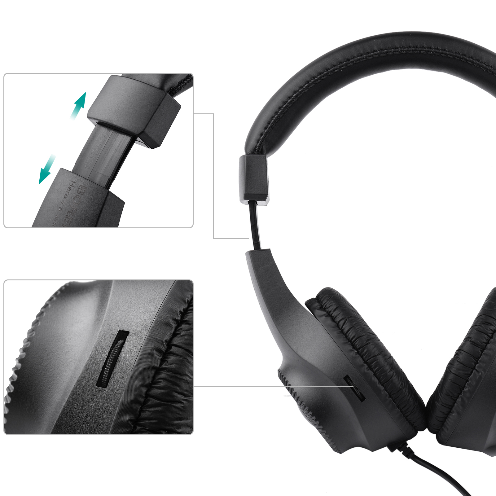 [COD] Wired Stereo Monitor Headphones Professional Studio Reference ...