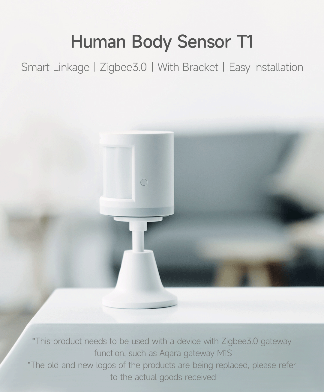 Aqara Human Body Sensor T1 Movement Monitoring Light Detection ...
