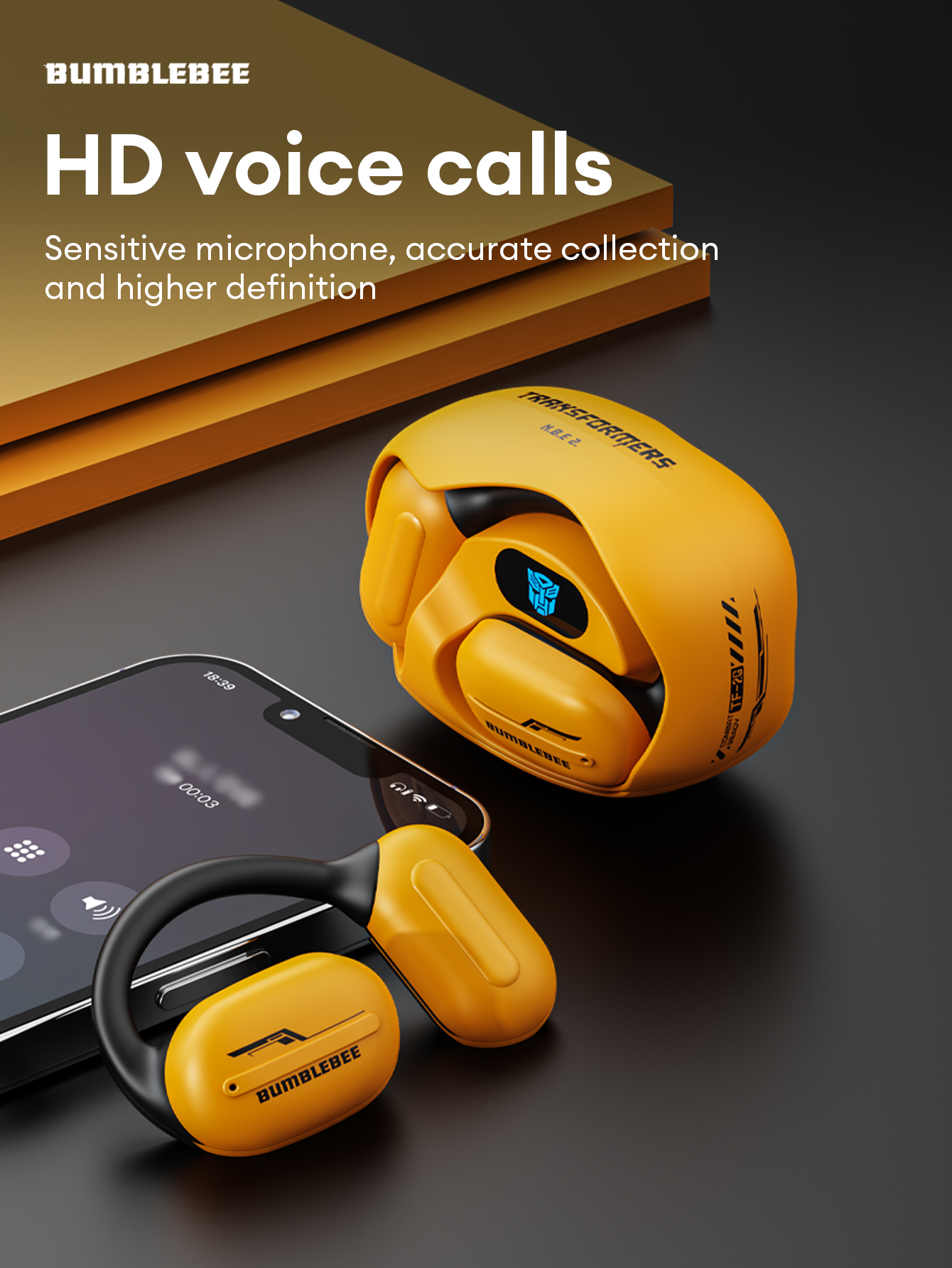 Transformers TF-T20 OWS Bluetooth Earphone Gaming Headset HD Sound ...