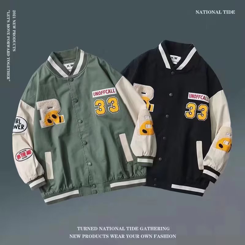 Couple Jacket Unisex Korean Jacket Varsity Jacket For Women Fashion ...