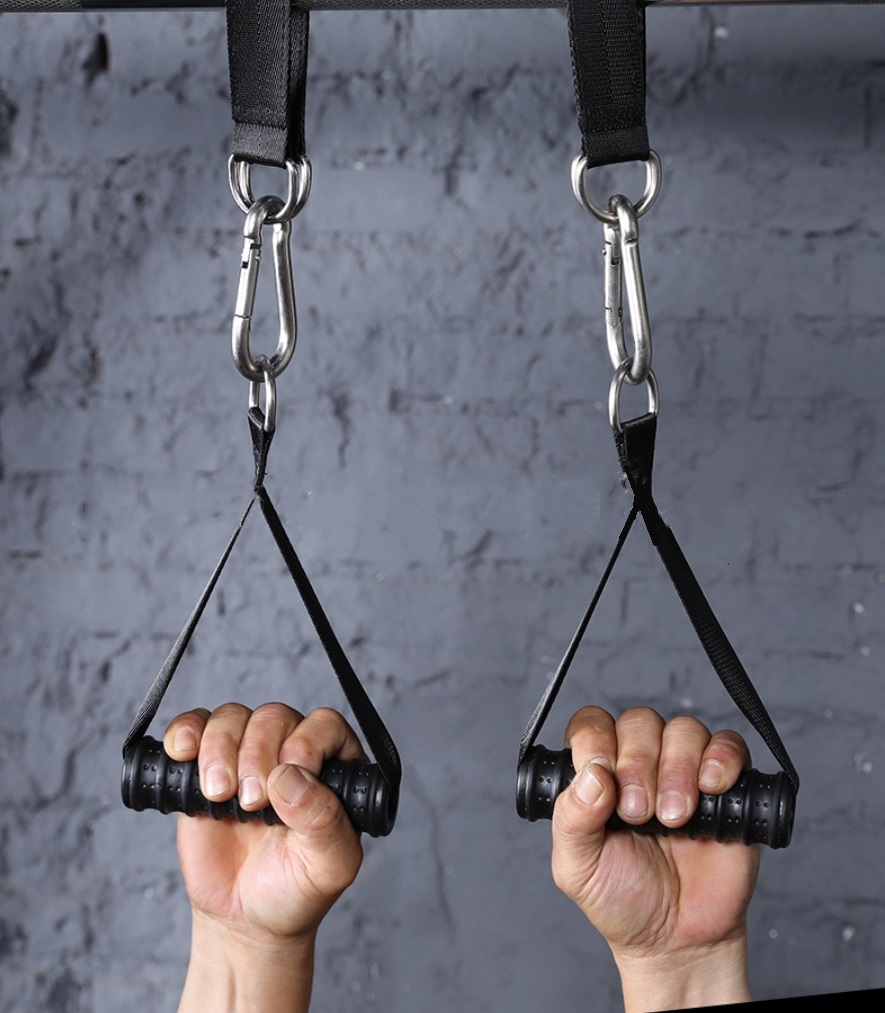 Enhanced handle comprehensive trainer for triceps brachii fitness ...