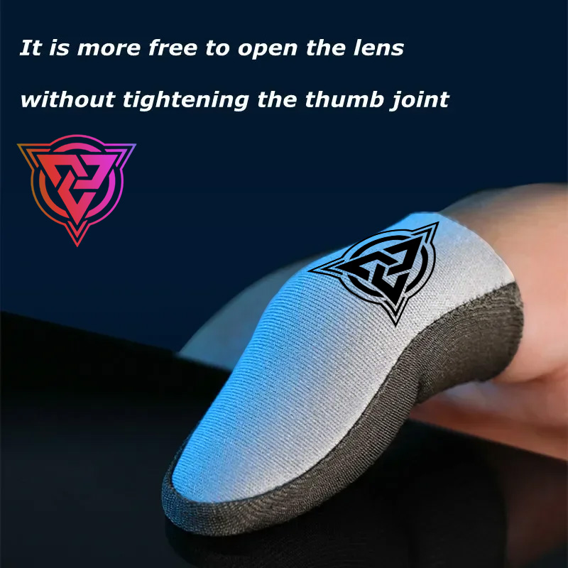 BlueWow Gaming Finger Sleeve Mobile Game Gloves for PUBG Breathable ...