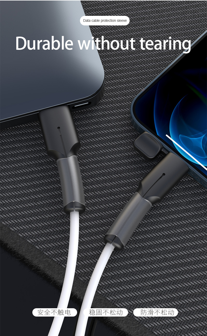 【For Android】 BlueWow USB Type-C Soft Silicone Charger Protector/Cable ...