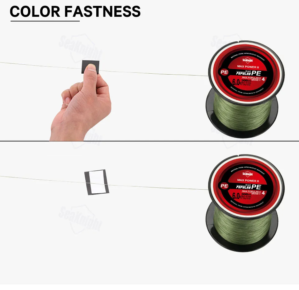 SeaKnight TriPoseidon 4 Strands Braided Fishing Line 300M PE Braid ...