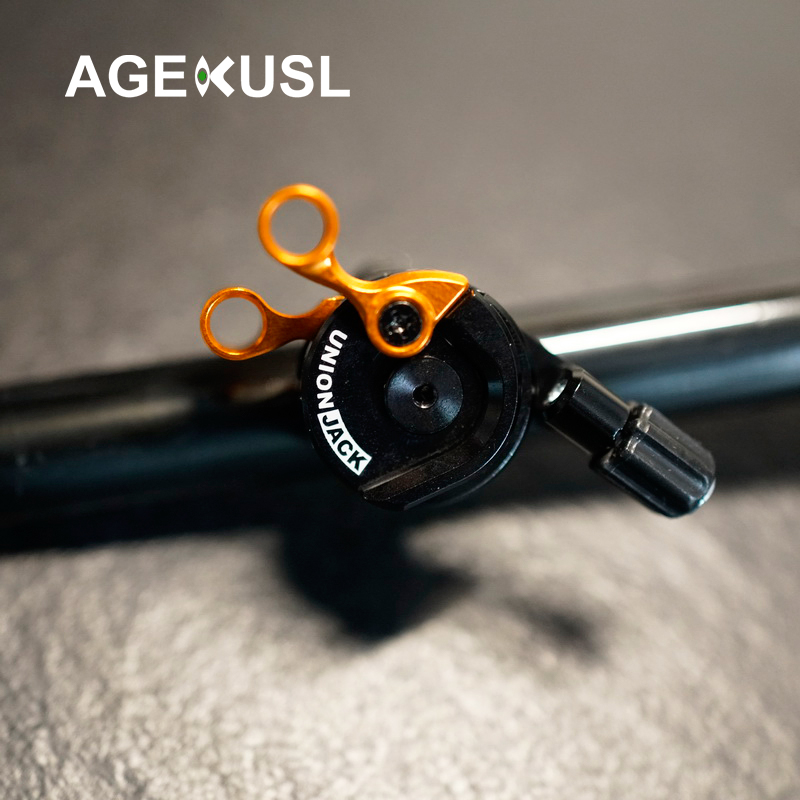 Union Jack Bicycle Shifter Gear Trigger Shift Left Finger Dial Shifter ...