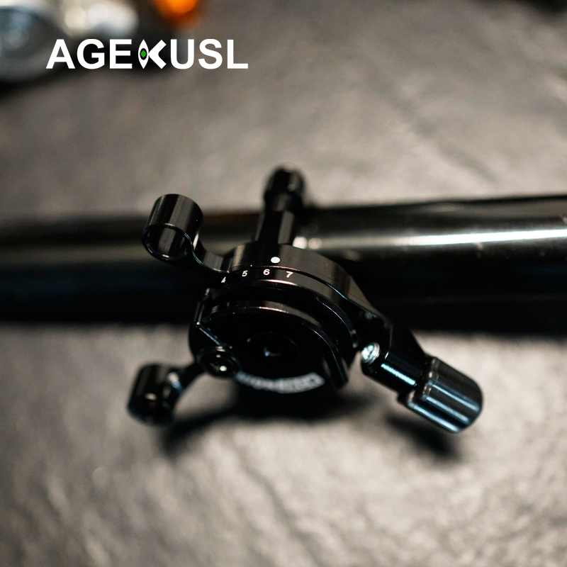 Union Jack Bicycle Shifter Gear Trigger Shift Left Finger Dial Shifter ...