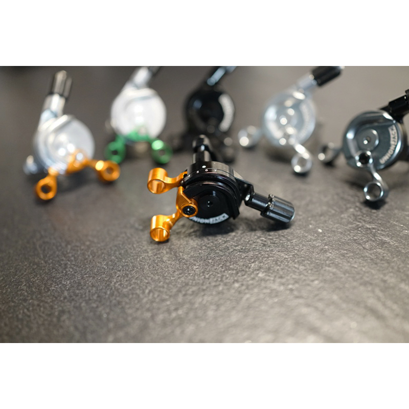 Union Jack Bicycle Shifter Gear Trigger Shift Left Finger Dial Shifter ...