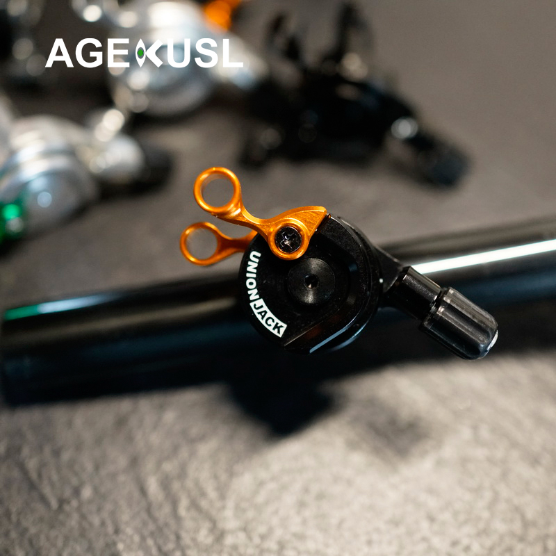 Union Jack Bicycle Shifter Gear Trigger Shift Left Finger Dial Shifter ...