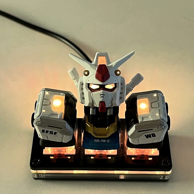 SEED DESTINY Three-dimensional Mechanical Keycaps STRIKE FREEDOM GUNDAM ...