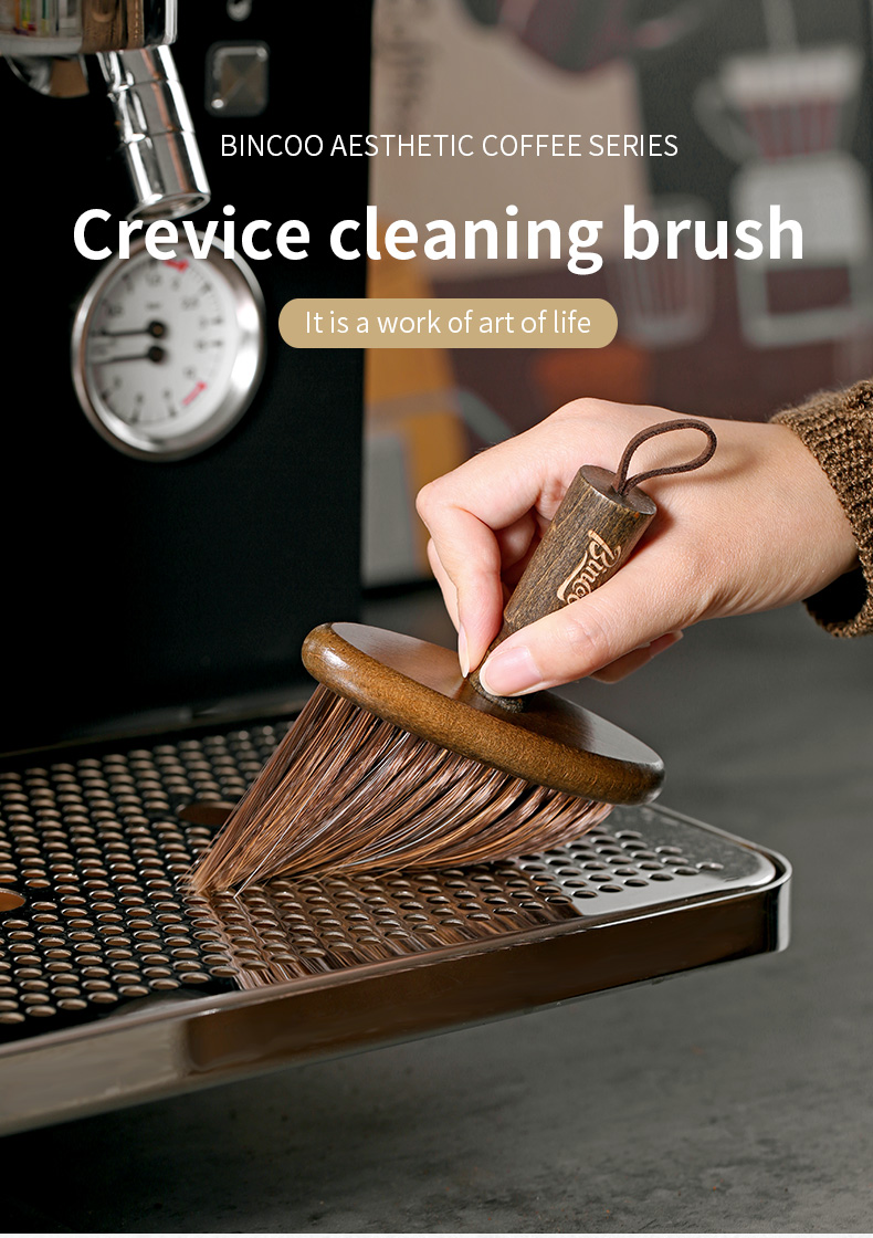 Bincoo Coffee Machine Brush Coffee Brush Bar Coffee Powder Brushing ...