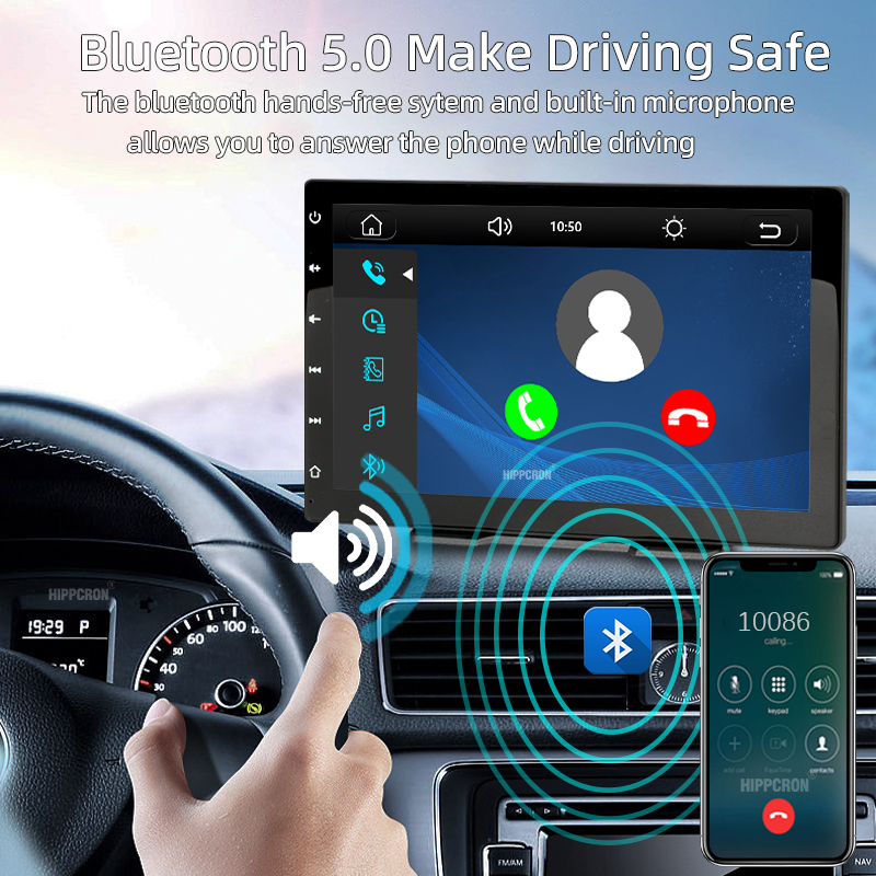 9 Inches CarPlay Android Auto Car Radio Multimedia Video Player IPS ...