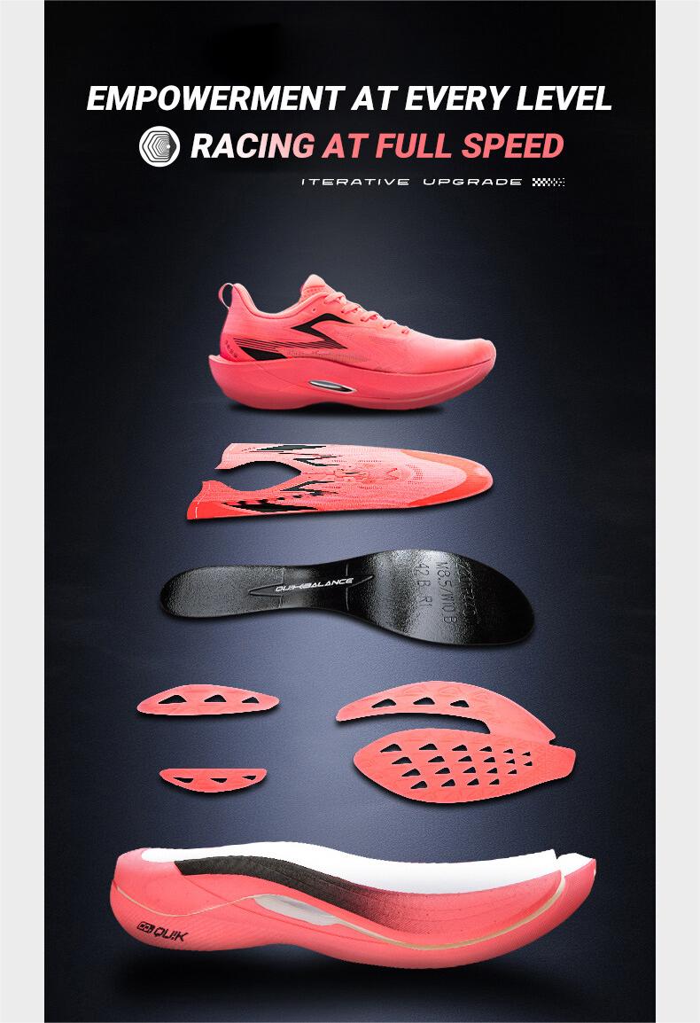 361 Degrees Flame 2 Et Men Women Running Shoes Shock-Absorbing Racing ...