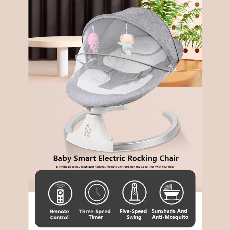 Yajiabeier Electric Baby Rocking Chair Multifunctional Soothing Chair ...