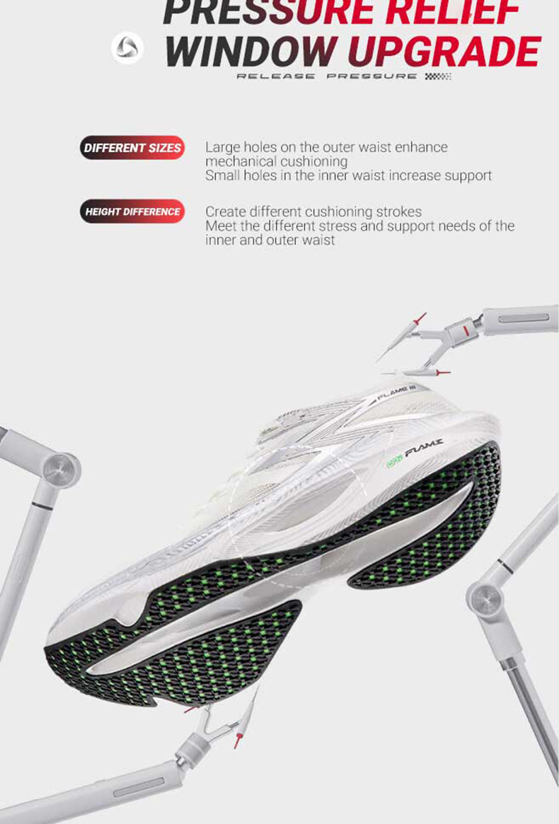 361 Degrees Flame 3.0 Men Running Shoes Marathon Carbon Plate Racing ...