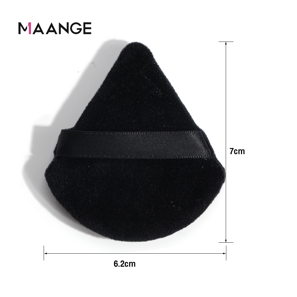 MAANGE Triangle Cushion Puff Both Wet and Dry Use Makeup Sponge 51028 ...