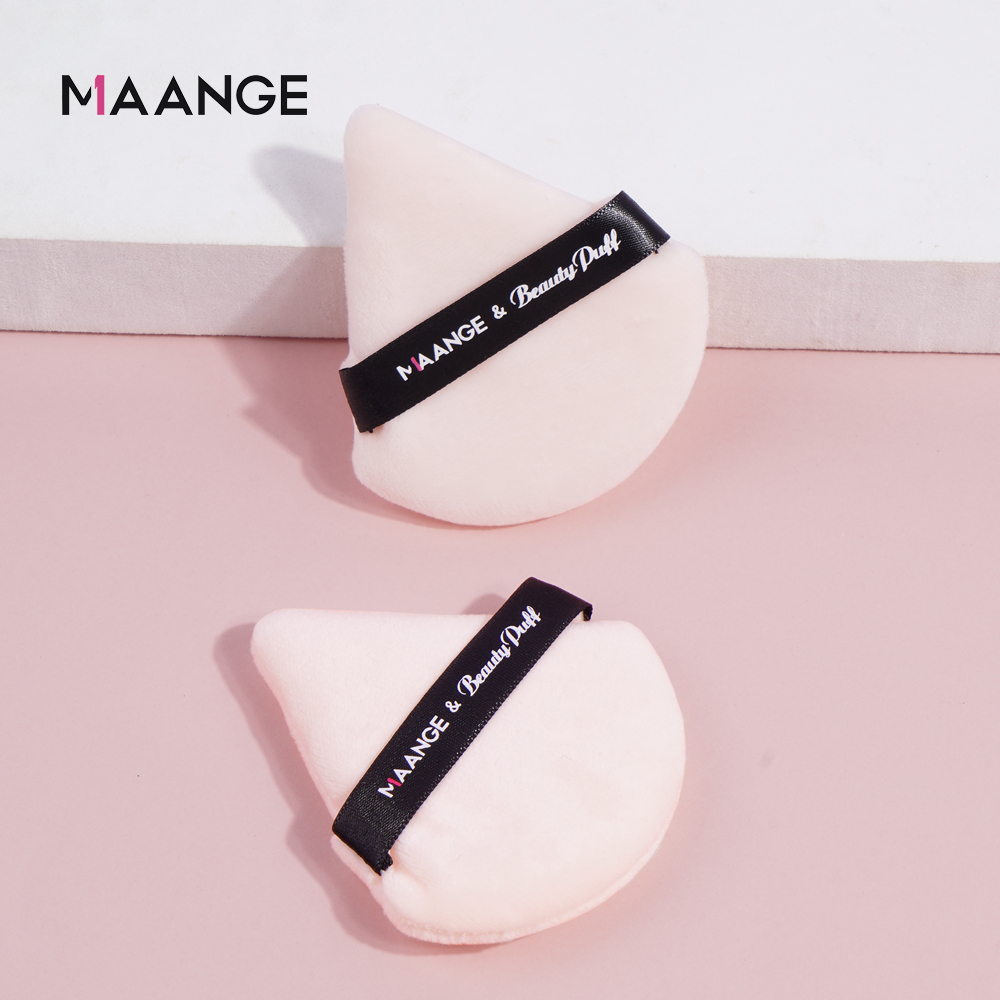 MAANGE Triangle Cushion Puff Both Wet and Dry Use Makeup Sponge 51028 ...
