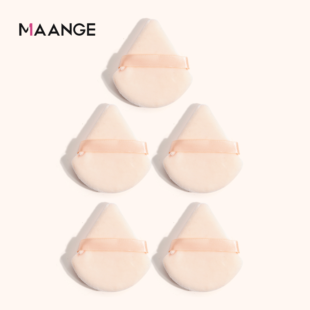 MAANGE Triangle Cushion Puff Both Wet and Dry Use Makeup Sponge 51028 ...