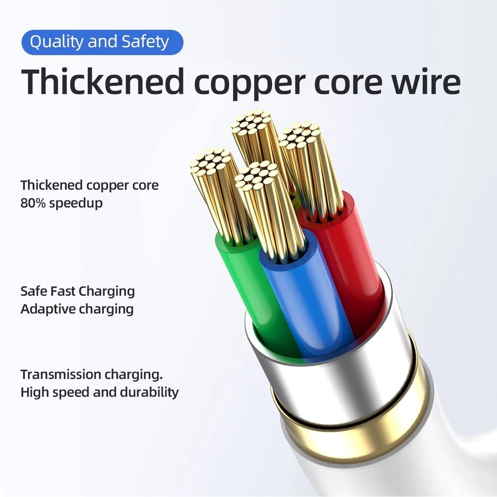 V380 Pro 3M/5M/10M Micro USB Cable For Android USB Fast Charging Power ...