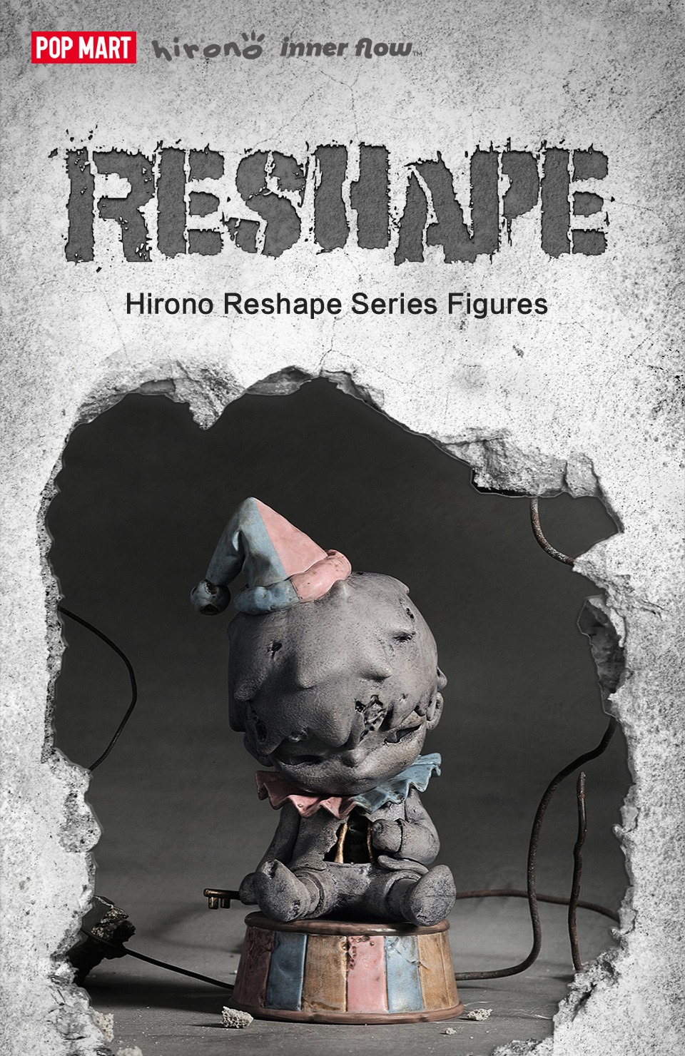 POP MART HIRONO Reshape Series Figures Blind Box Action Toys Figure ...