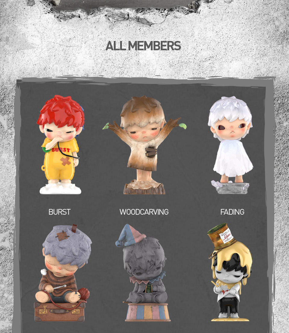 POP MART HIRONO Reshape Series Figures Blind Box Action Toys Figure ...