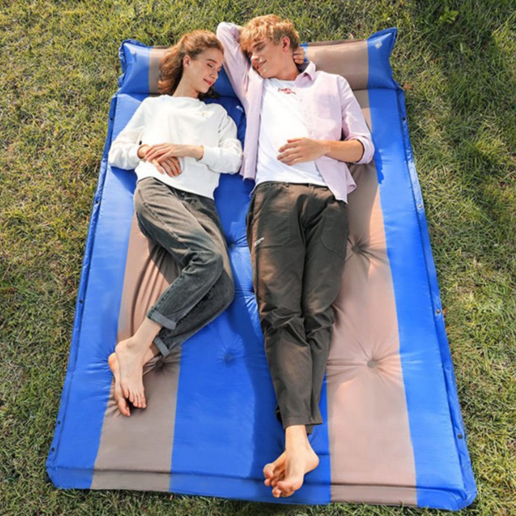 Outdoor Inflatable Bed Automatic Inflatable Portable Waterproof and ...