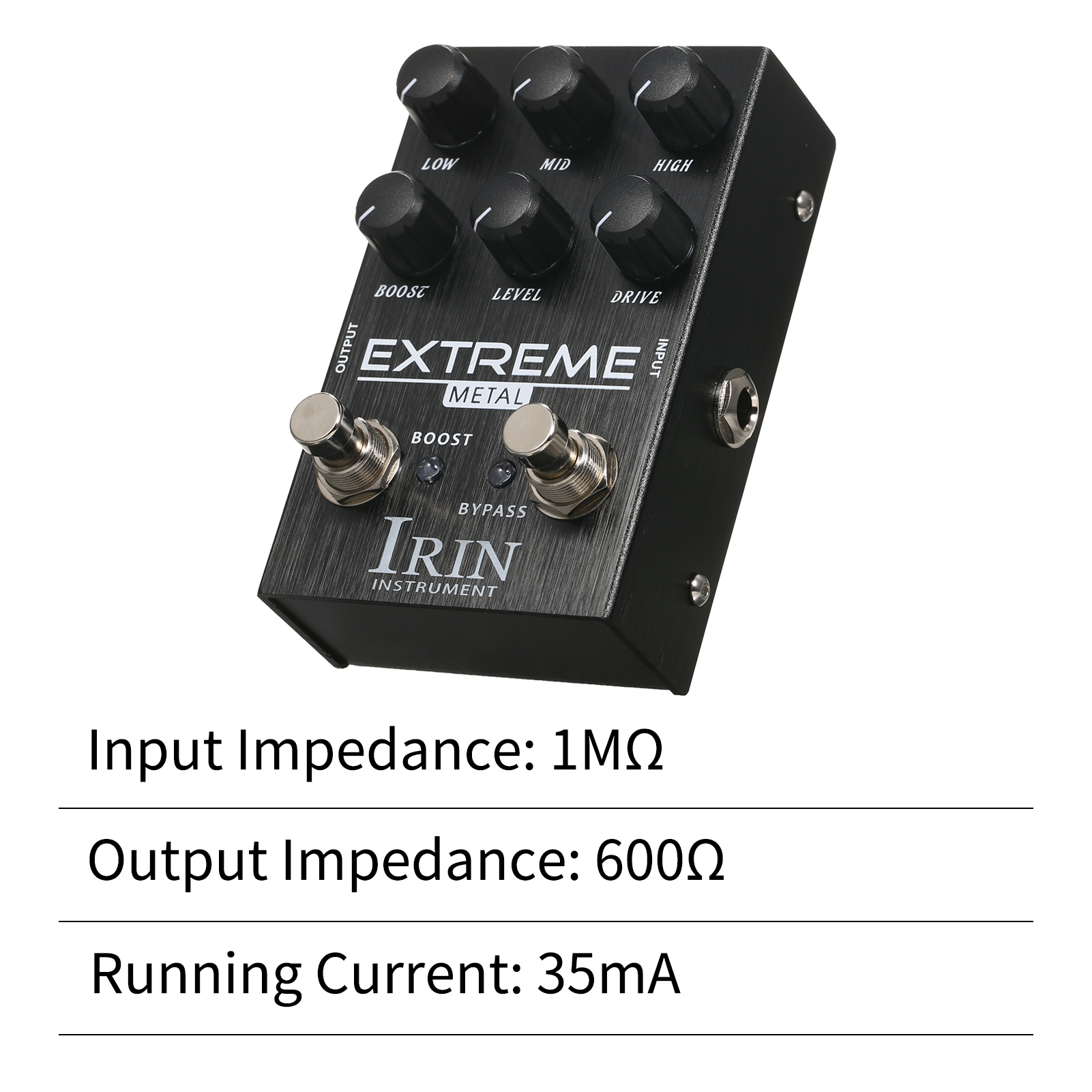 [LOCAL] IRIN EXTREME METAL Guitar Effect Pedal Distortion Guitar Effect ...