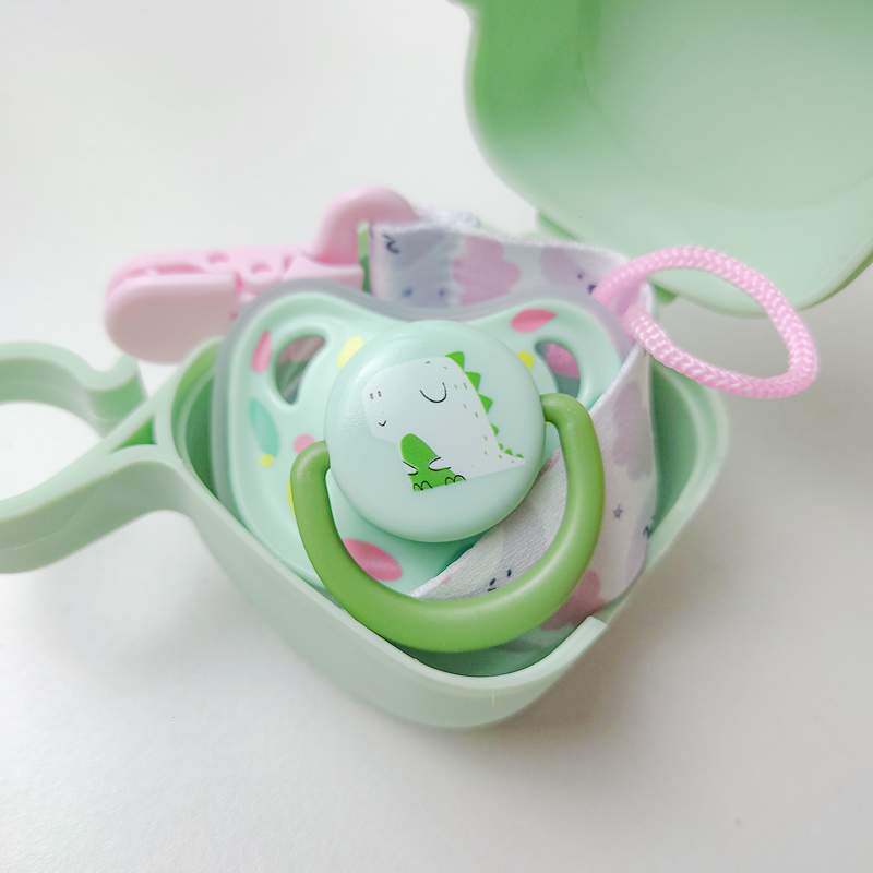 Pacifier Set, Pacifier + Pacifier Chain, Pacifier Box Set, Children's ...