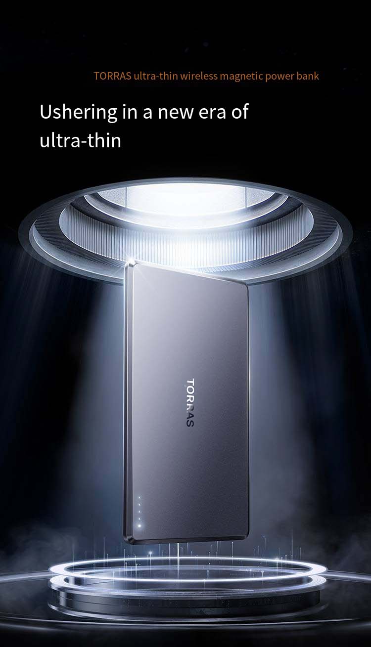 Torras MS19 Tulas Magnetic Power Bank is suitable for Phone15 ProMax ...