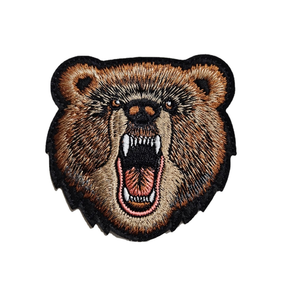 WWII US Air Force Velcro Patches Dog Bear 3D Embroidery Armband Logo ...