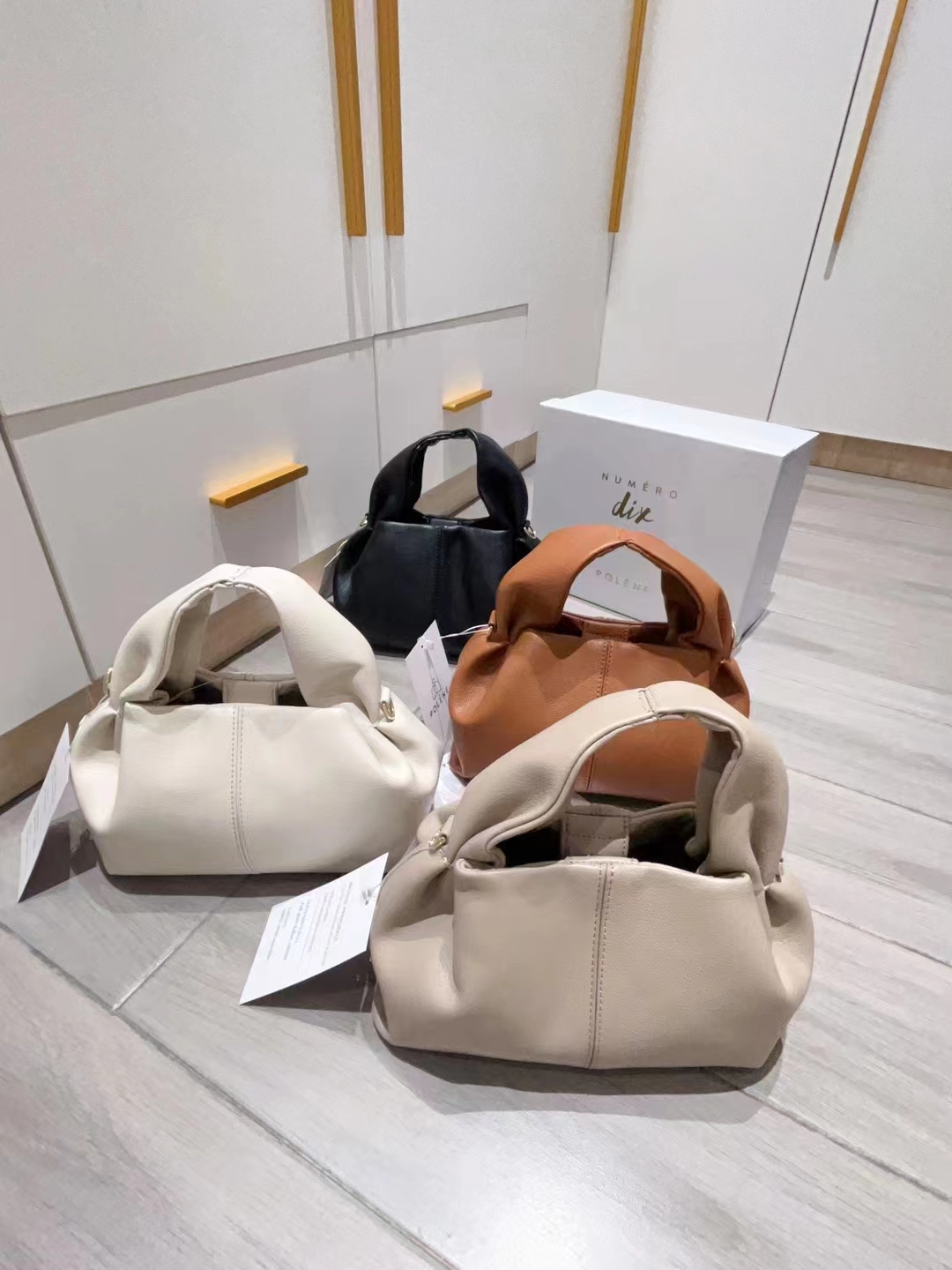 Polene Number Nine Mini - Dumpling Cloud Bag French Niche Design ...