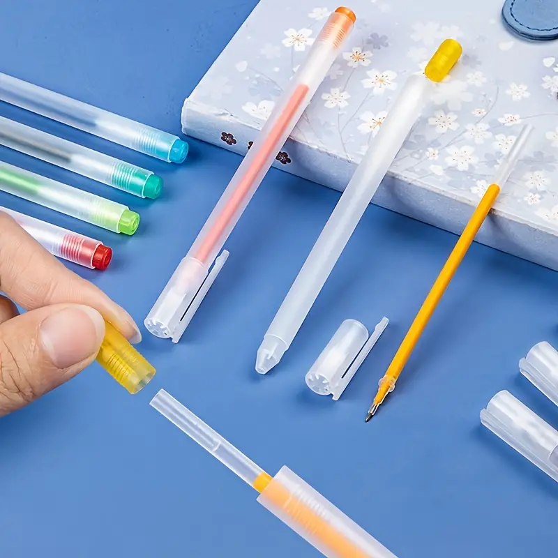 12 Colors Gel Pens, for student study, diary, decor, crafts | Shopee ...