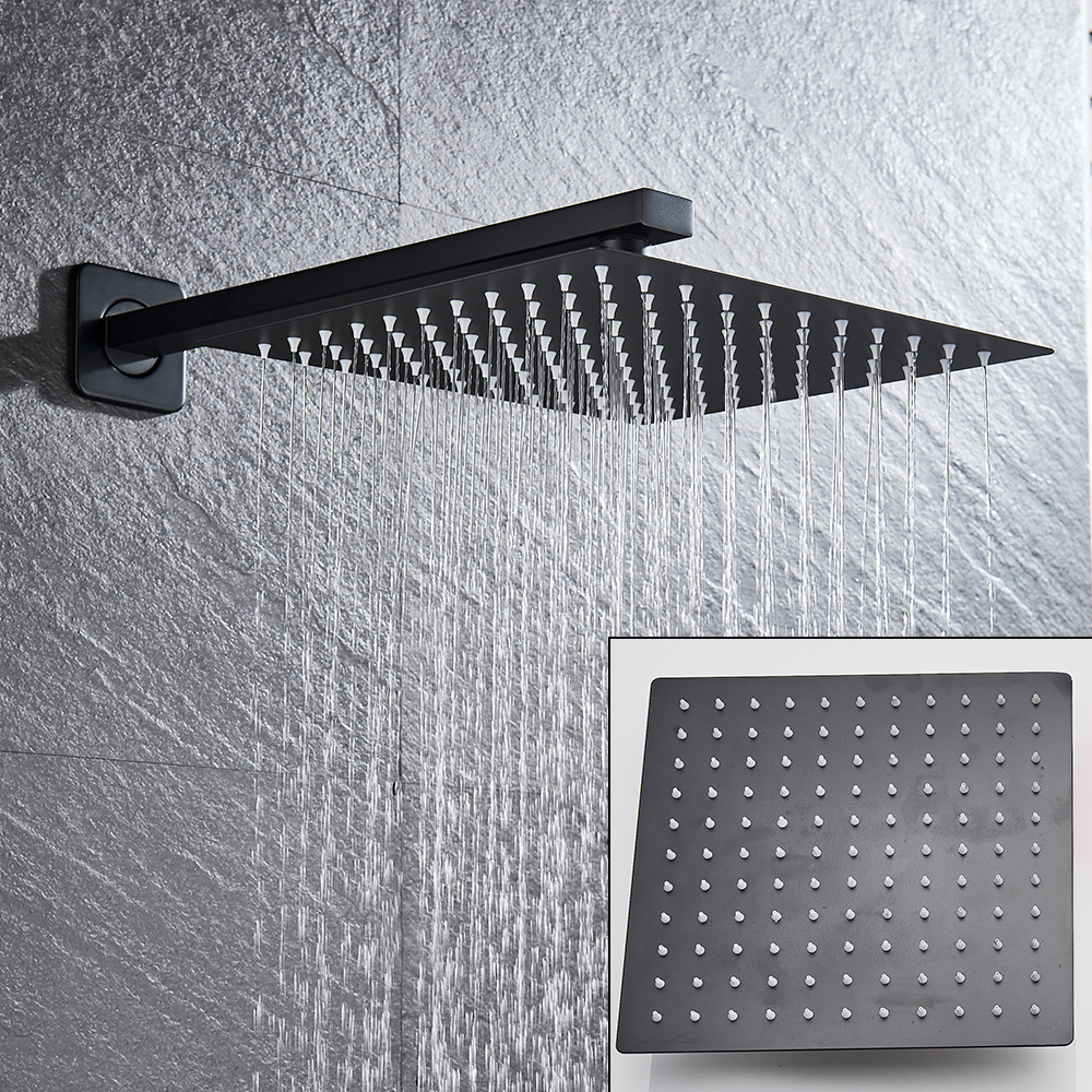 GUGA Shower Set Stainless Steel Wall Mounted Shower Set with Handheld ...