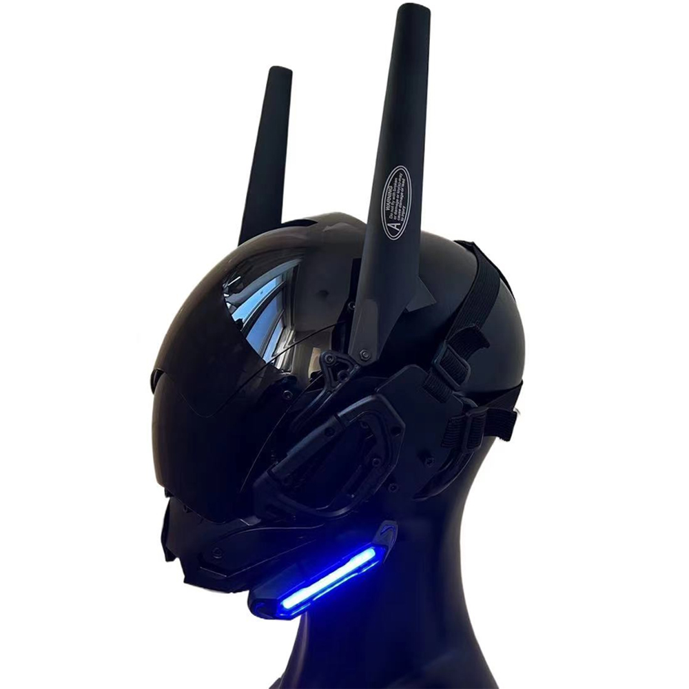 Cyberpunk Mask Gothic Cyber Mask for Men,Techwear mask, Halloween ...