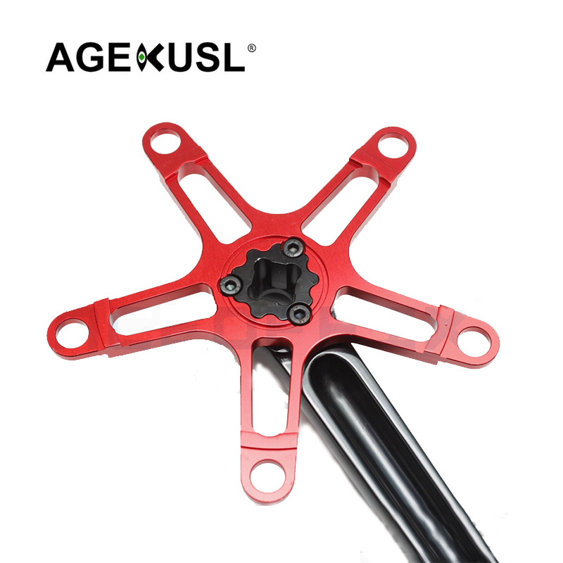ACEOFFIX Bike Crankset Bicycle Square Crank Arm For Brompton Fnhon ...
