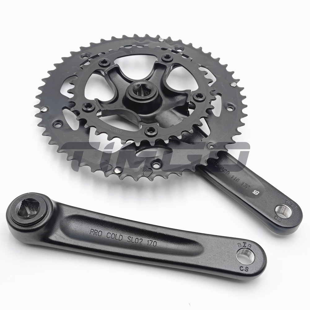 Prowheel Ounce Road Bike Folding Bike 2×7/8/9 Speed Crankset 50-34T ...