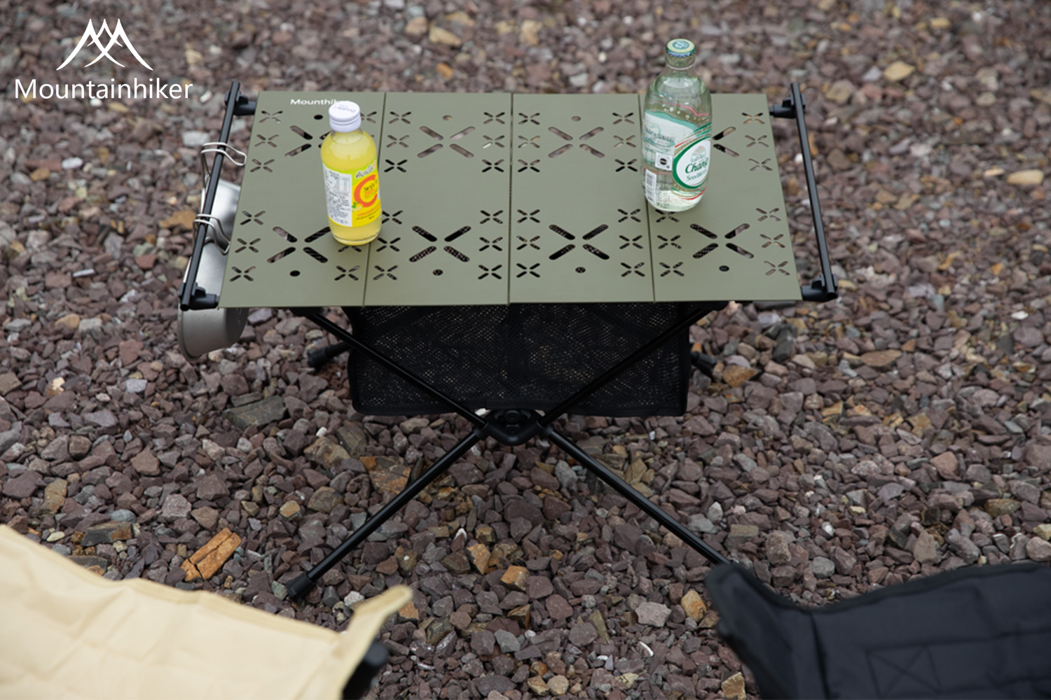 MOUNTAINHIKER Lightweight Tactical Table | with Mesh Bag and Hooks ...