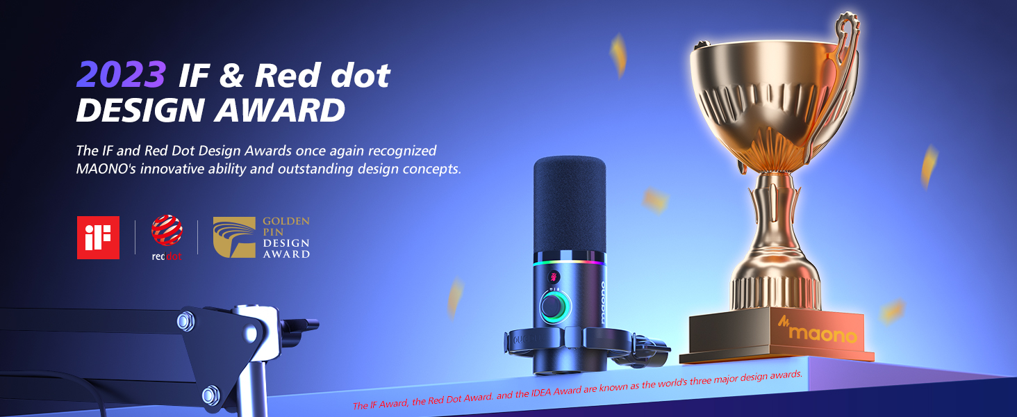 Maono PD200XS Dynamic Microphone USB/XLR Dual Mode Dynamic Microphone ...