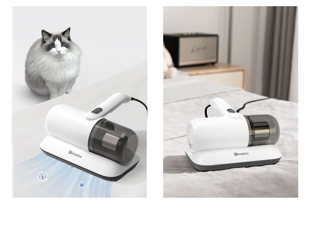 Simplus Dust Mite Vacuum Cleaner Handheld Mite Remover for Bed, Sofa ...