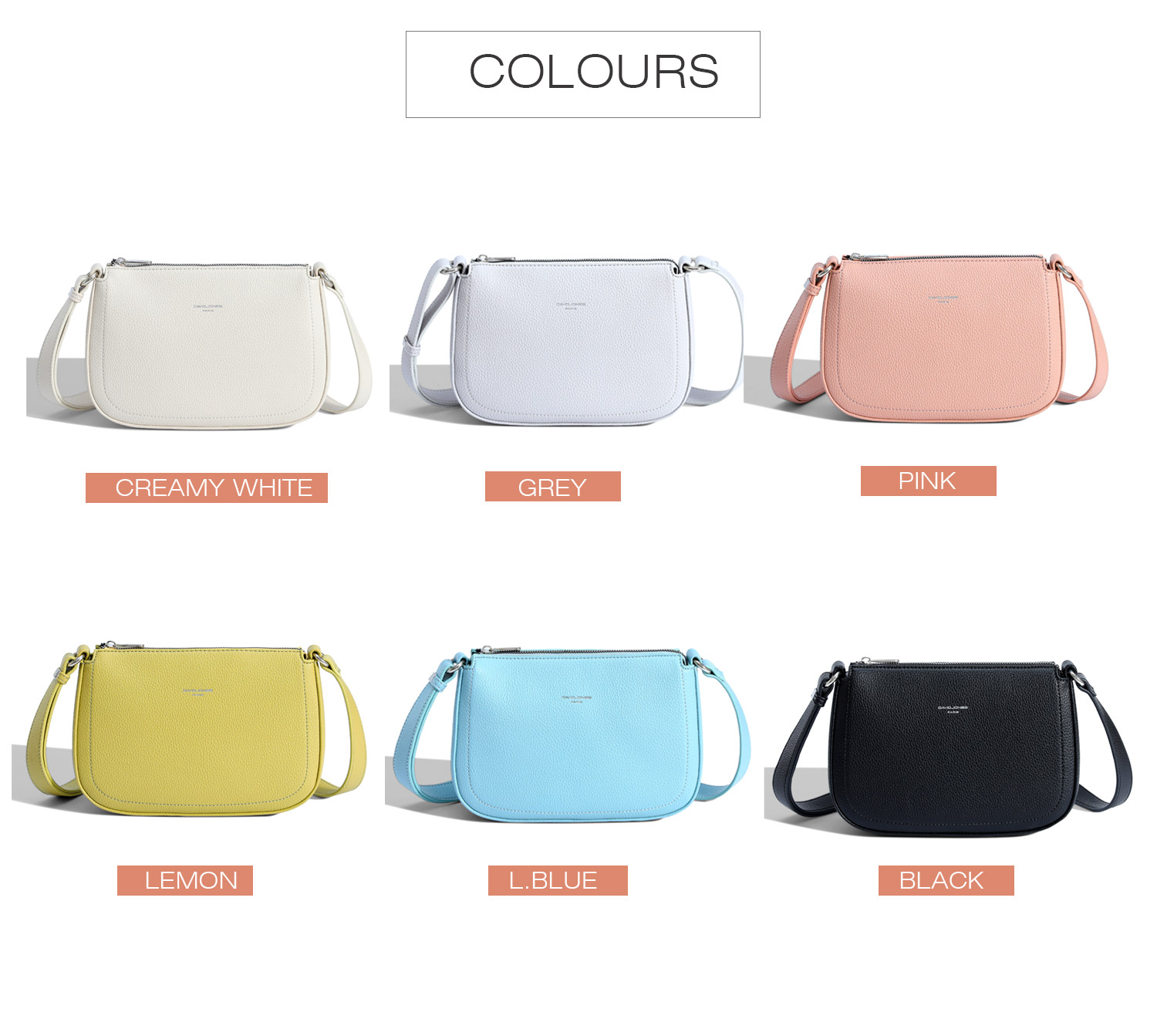 David Jones Paris New Collection Designer Quilted Crossbody Bags for ...