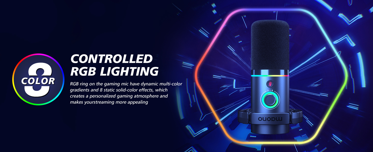 Maono PD200XS Dynamic Microphone USB/XLR Dual Mode Dynamic Microphone ...