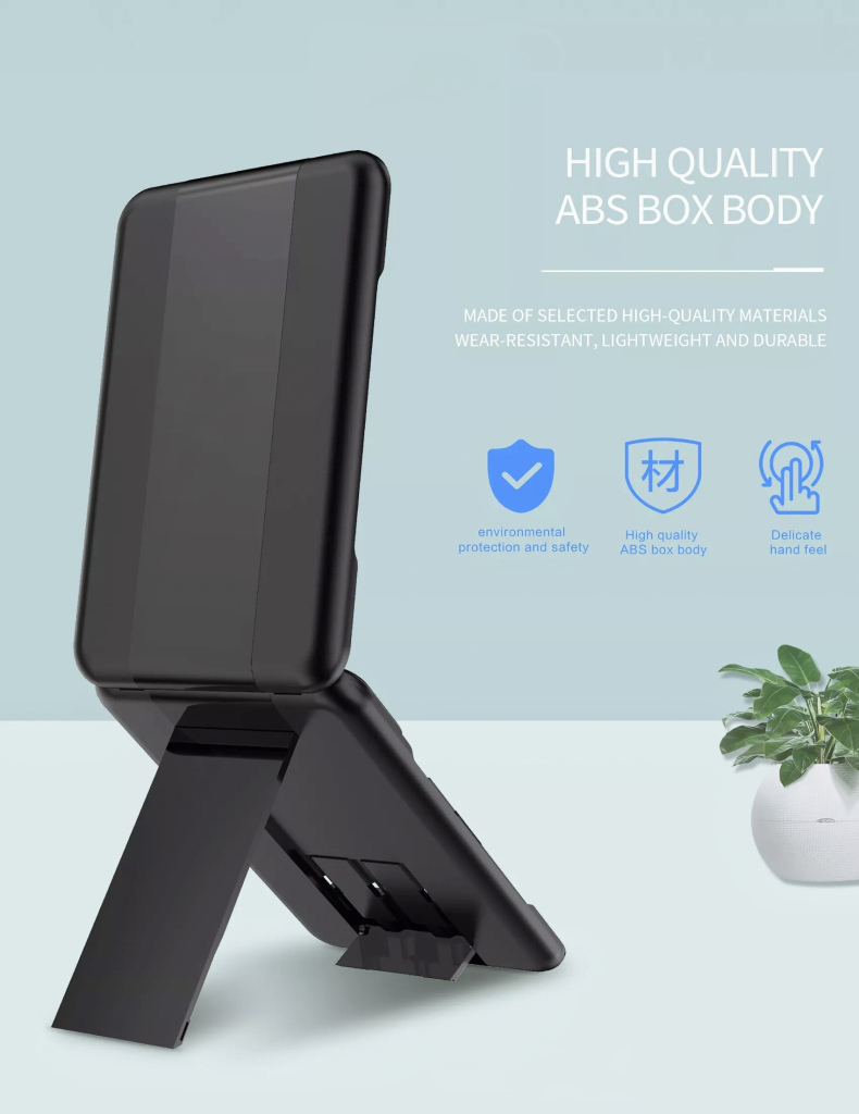 60W Fast Charger Cord Storage Box With Holder 8 In 1 Fast Charging ...