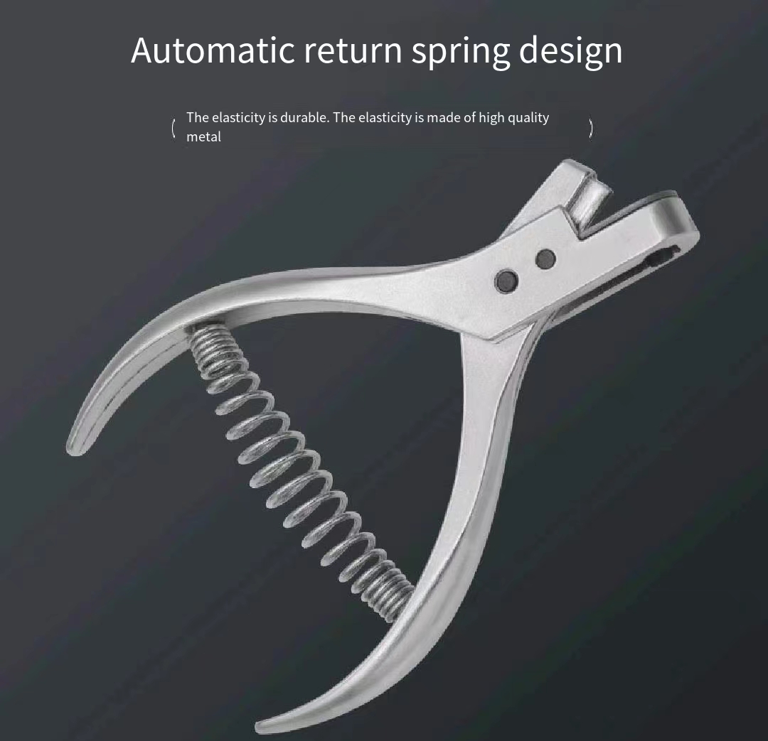U-shaped Notch Punching Pliers DIY Steel Pattern Hole Notcher Sewing ...