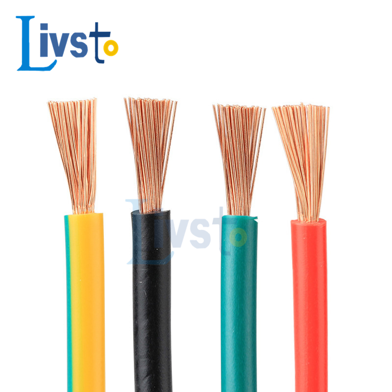 5m 0.5mm/0.75mm/1.0mm/1.5mm RV Copper Wire PVC Electrical Extension ...