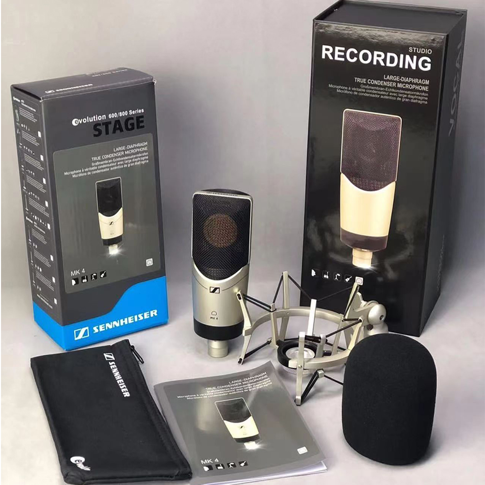 Sennheiser MK4 microphone large-diaphragm condenser microphone for ...