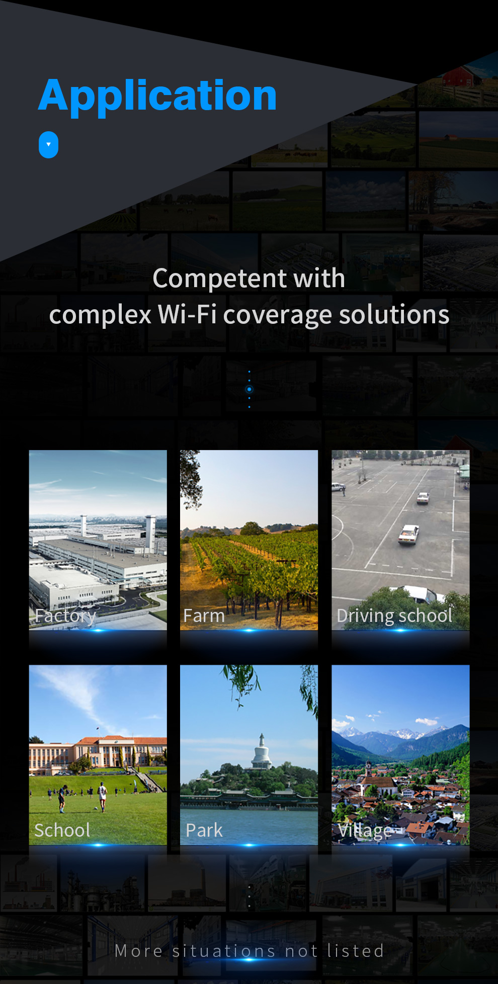 COMFAST 1200Mbps Outdoor High-power Wireless AP 2.4G&5G wifi extender ...