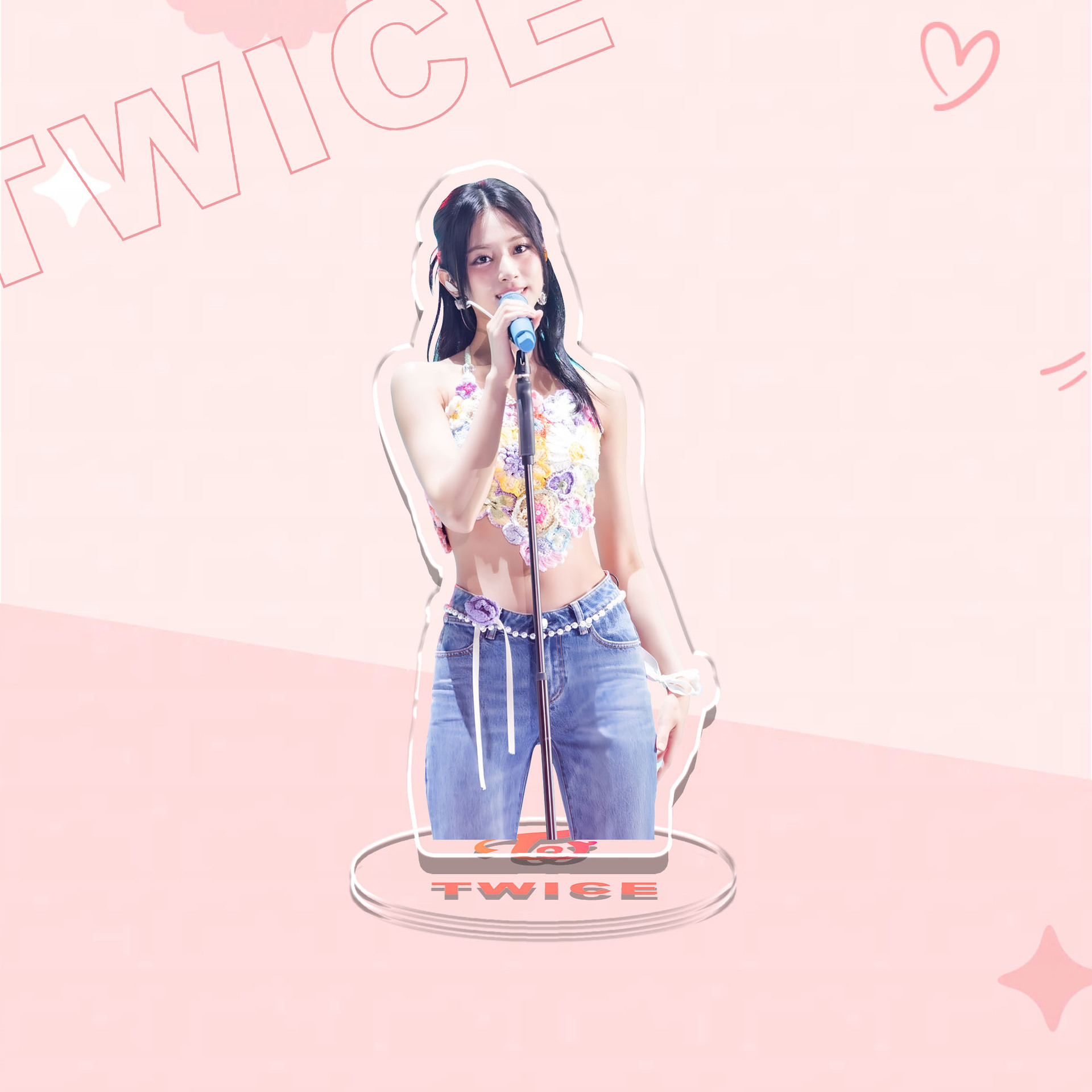 K-POP TWICE Stand Figure Twice Standee Tzuyu Chaeyoung Dahyun Jeongyeon ...