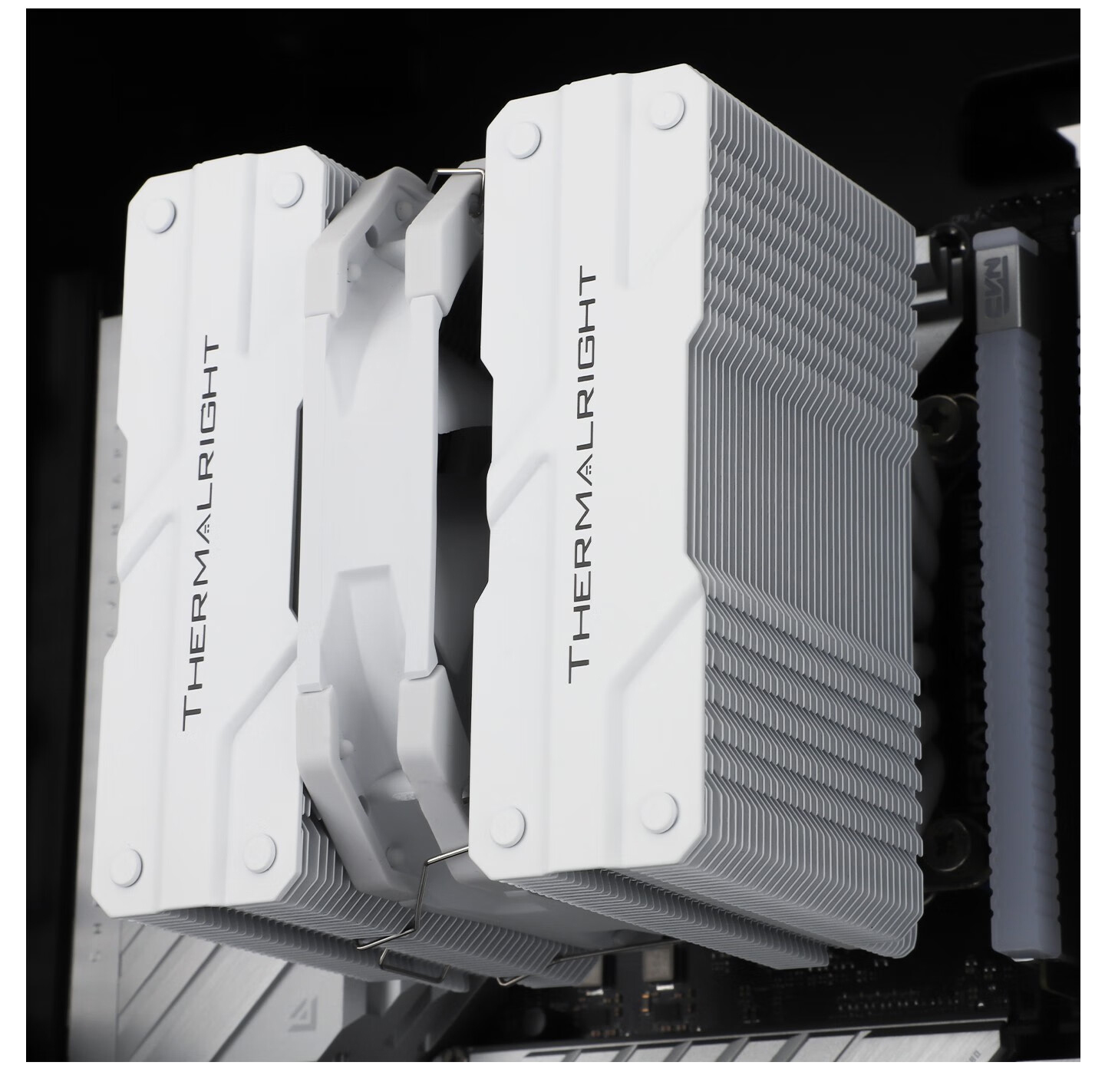 Thermalright PA120 MINI Black/WHITE Double Tower 6 Heat Pipe CPU Cooler ...