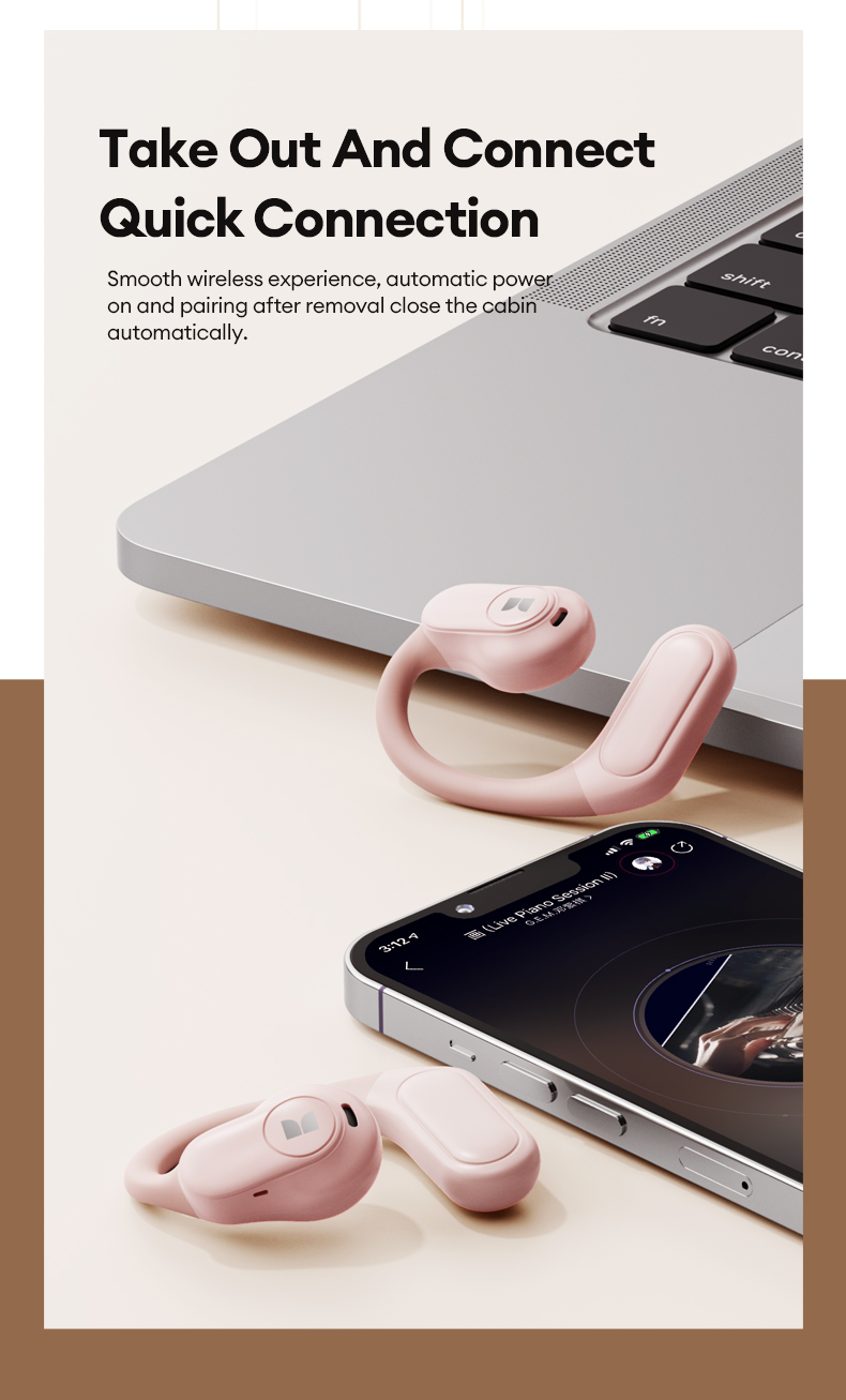 Monster XKO15 Bluetooth Earphone HIFI Sound Quality HD Voice Call Smart ...