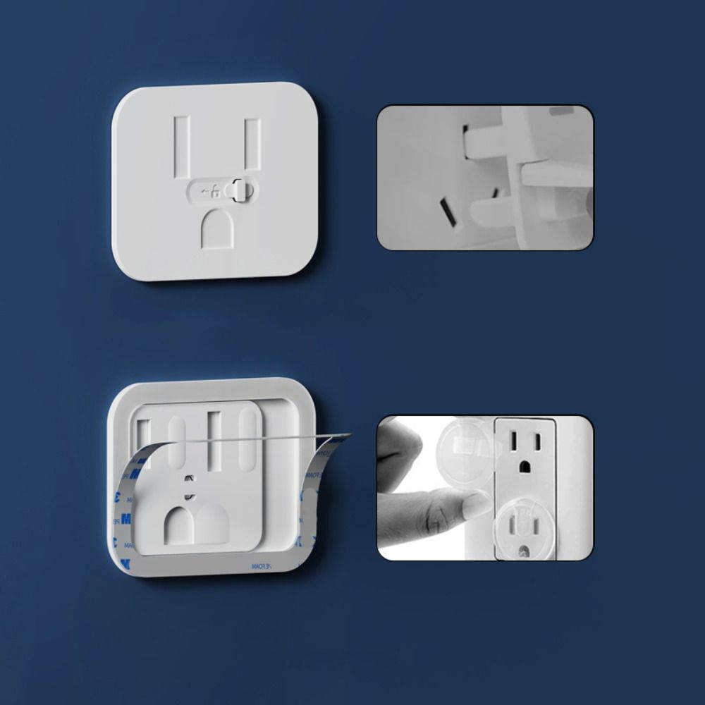 PISTA 6/10/20Pcs Socket Plugs Protector, US Standard Safety Plug Guard ...