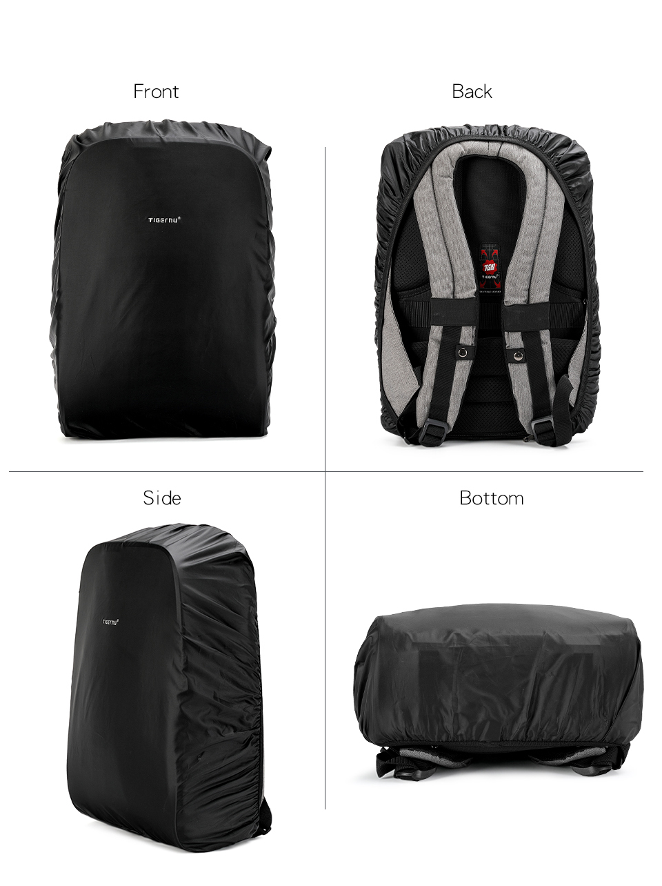 Rain Cover Rainproof for Backpack Protection for 13'' -17'' Bag 0015 ...